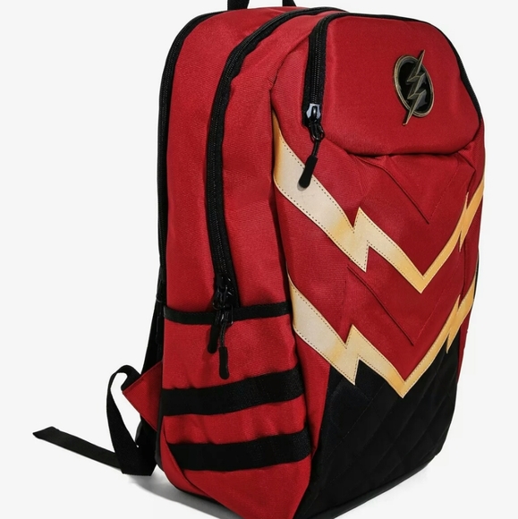 Bioworld | Bags | Dc Comics The Flash Built Up Backpack | Poshmark